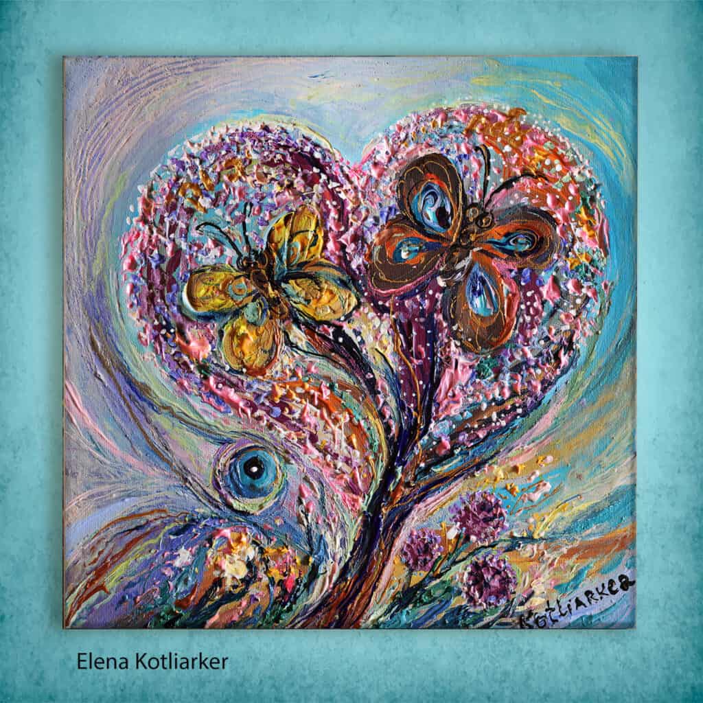 Pardes Series #7 - Modern Figurative Tree of Life Abstract Art Print ...